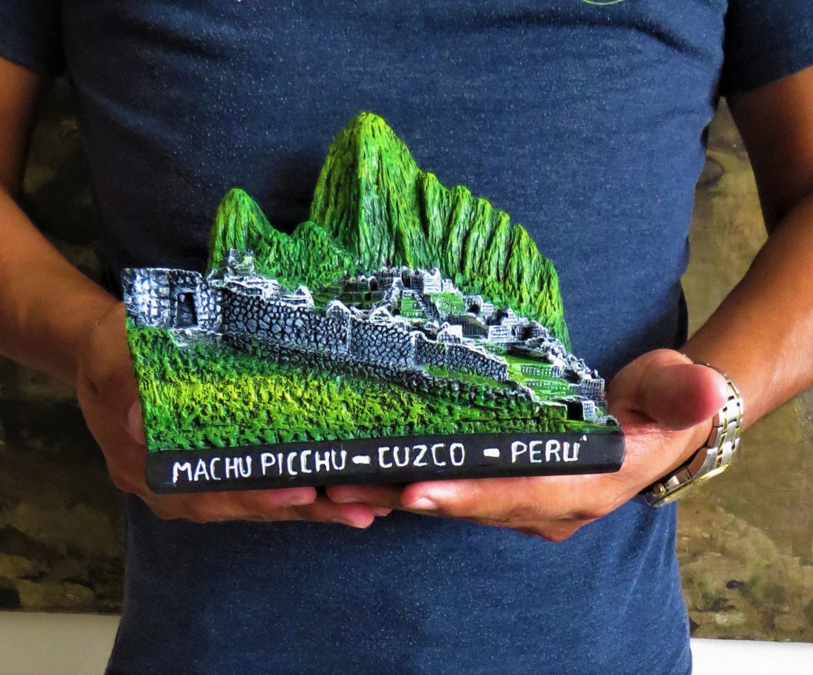 Handmade Machu Picchu Model, Ornament, Decorative Inca City Sculpture ...