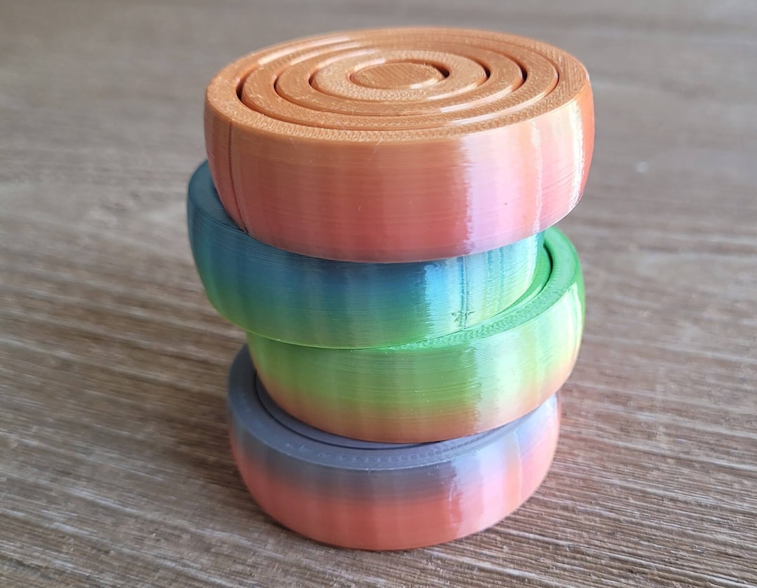 Gyro Fidget - 3D Printed Fidget Toy - Etsy