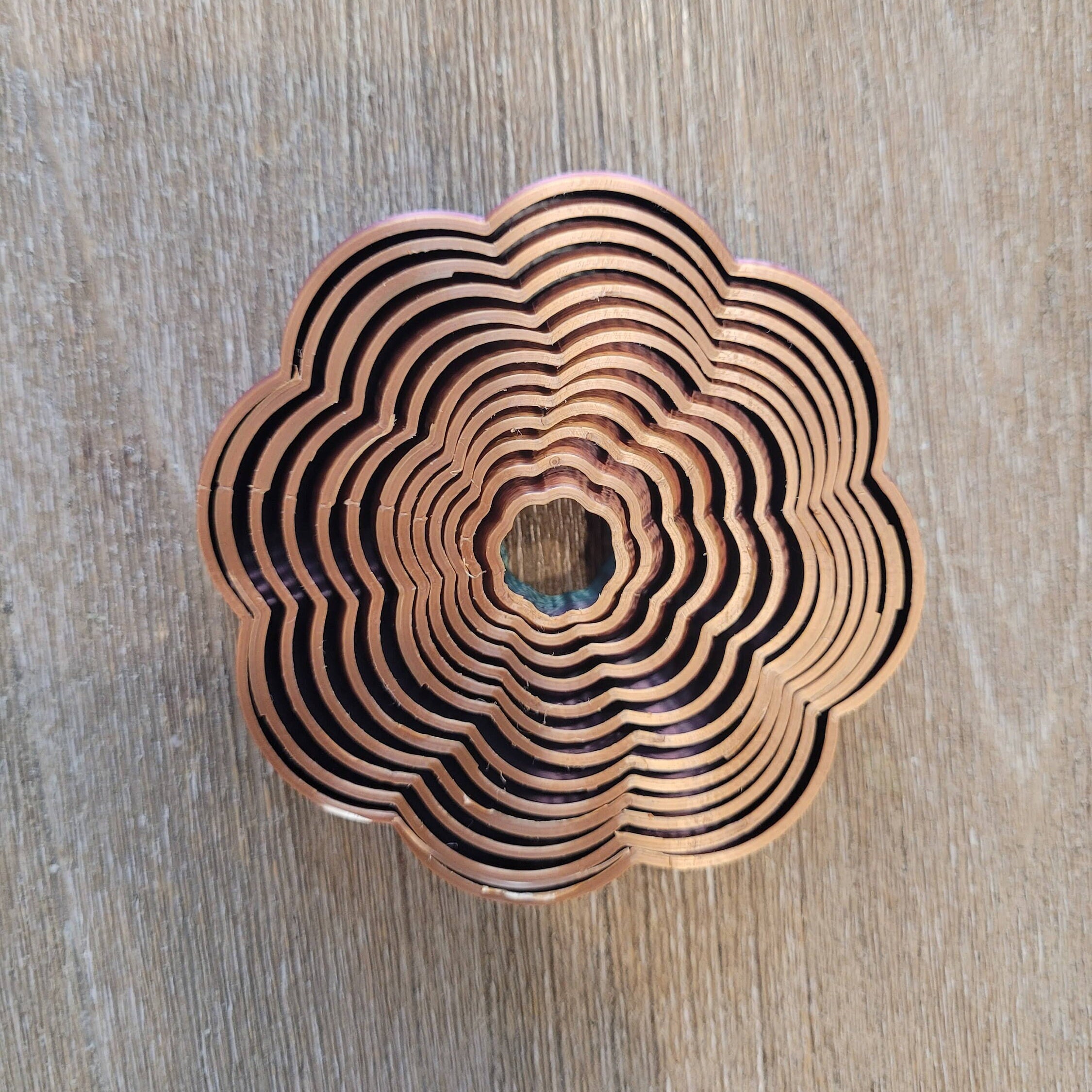 Flower Rotating Fidget - 3D Printed - 2 Sided, Random Colors - Etsy