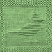 Knitting Pattern for Cardinal Blue Jay Bird Washcloth or Afghan Square ...