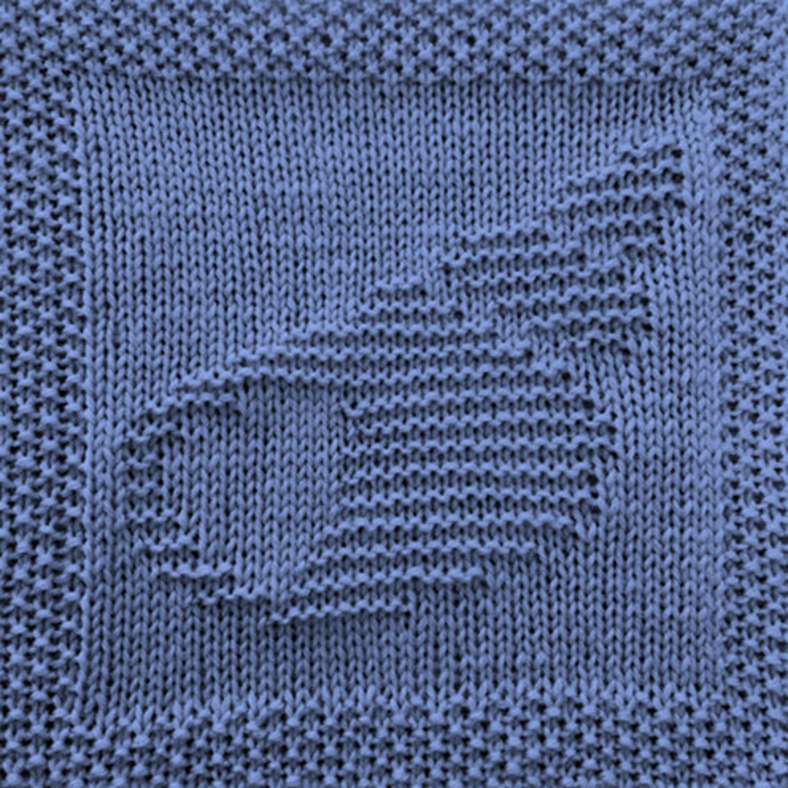 Knitting Pattern for Seashell Washcloth or Afghan Square - Etsy