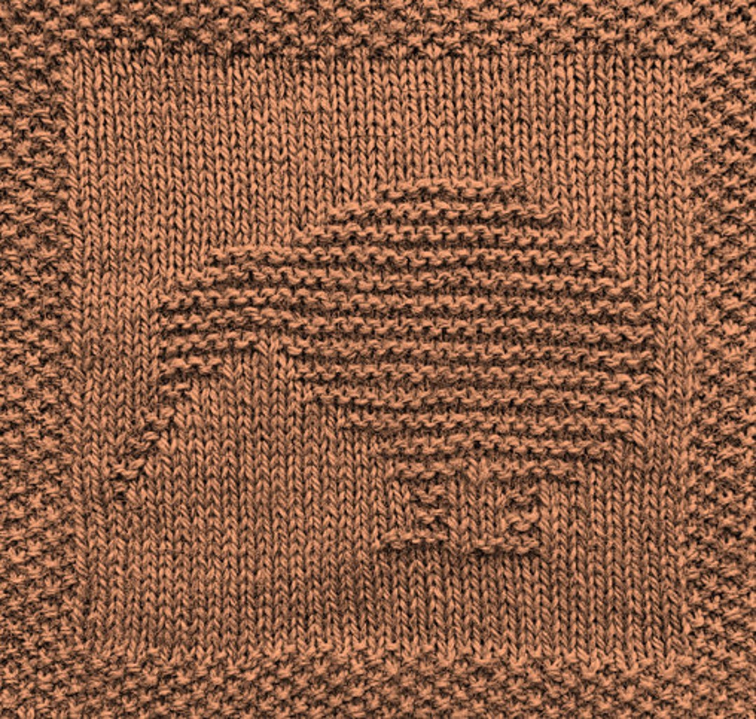 Knitting Pattern for Kiwi Bird Washcloth or Afghan Square - Etsy