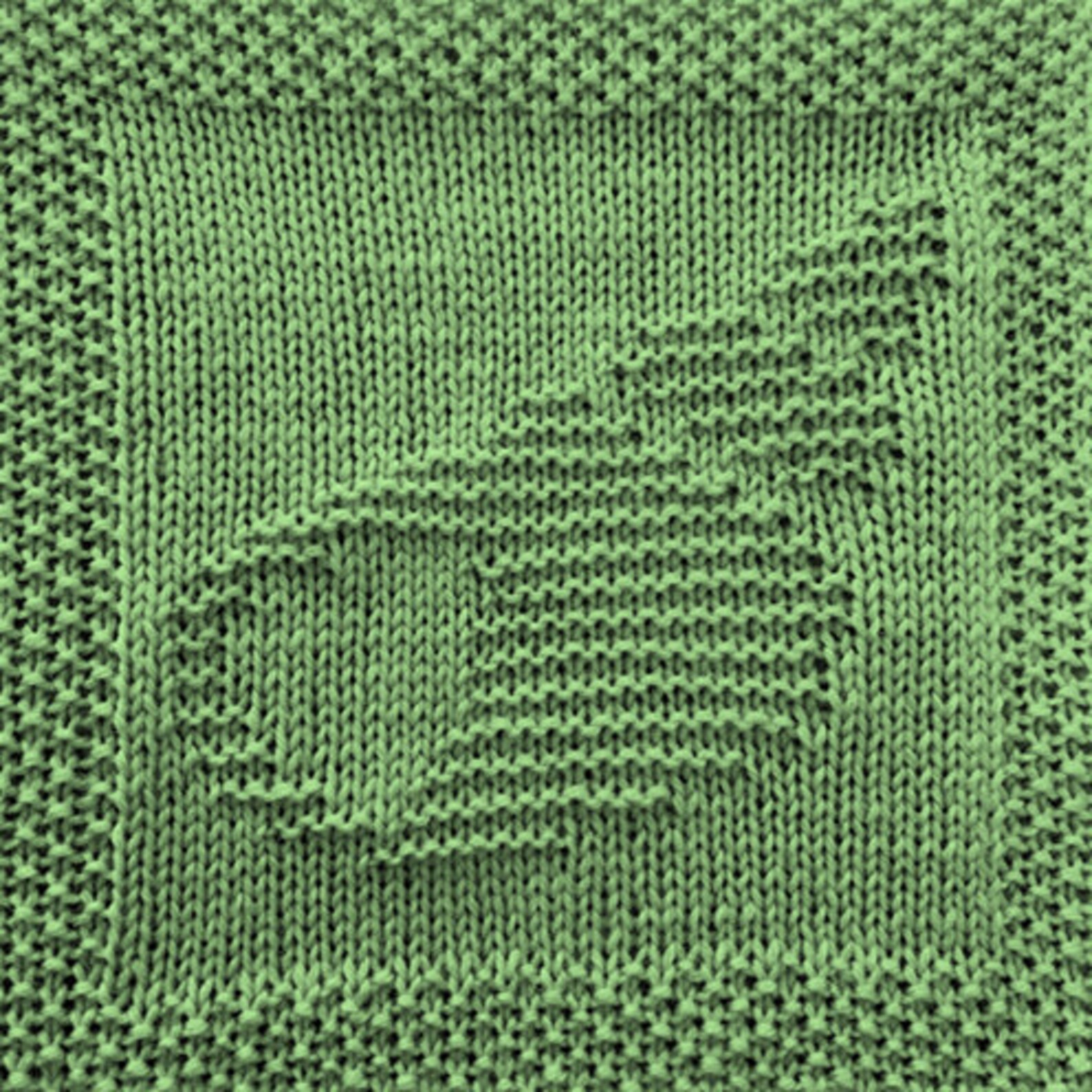 Knitting Pattern for Seashell Washcloth or Afghan Square - Etsy