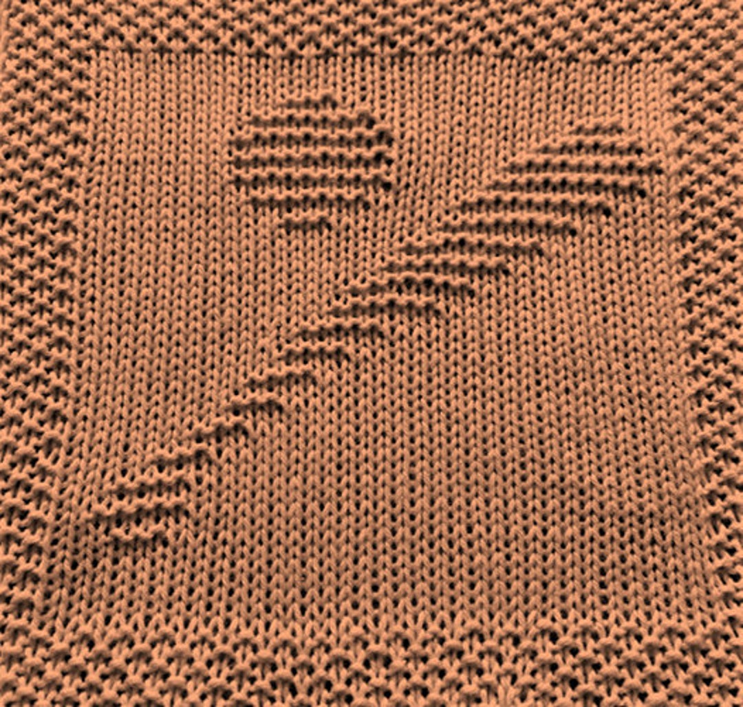 Knitting Pattern for Baseball Bat Washcloth or Afghan Square - Etsy