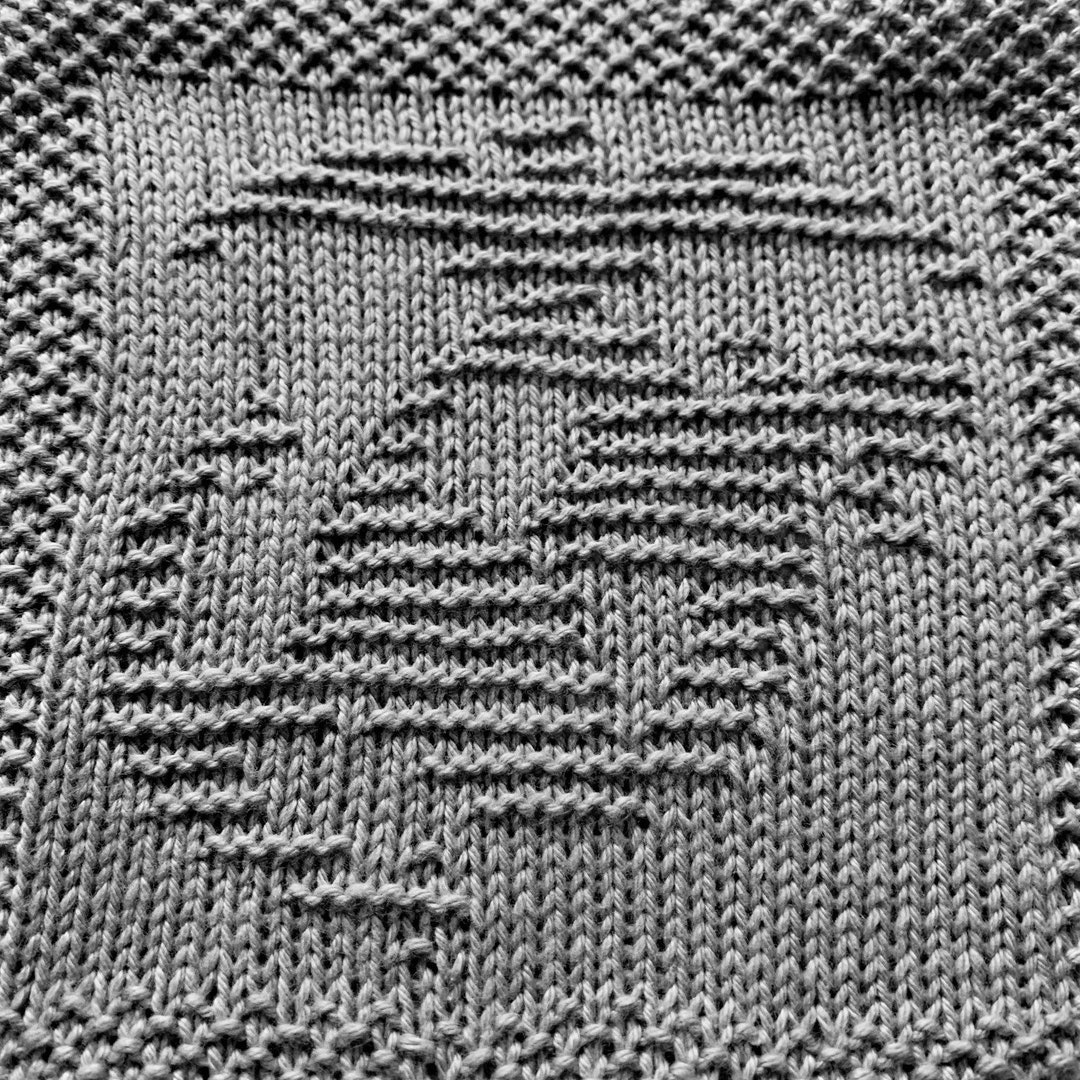 Knitting Pattern for US Marines Washcloth or Afghan Square - Etsy