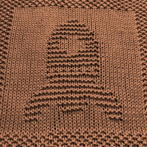 Knitting Pattern for Space Rocket Washcloth or Afghan Square - Etsy