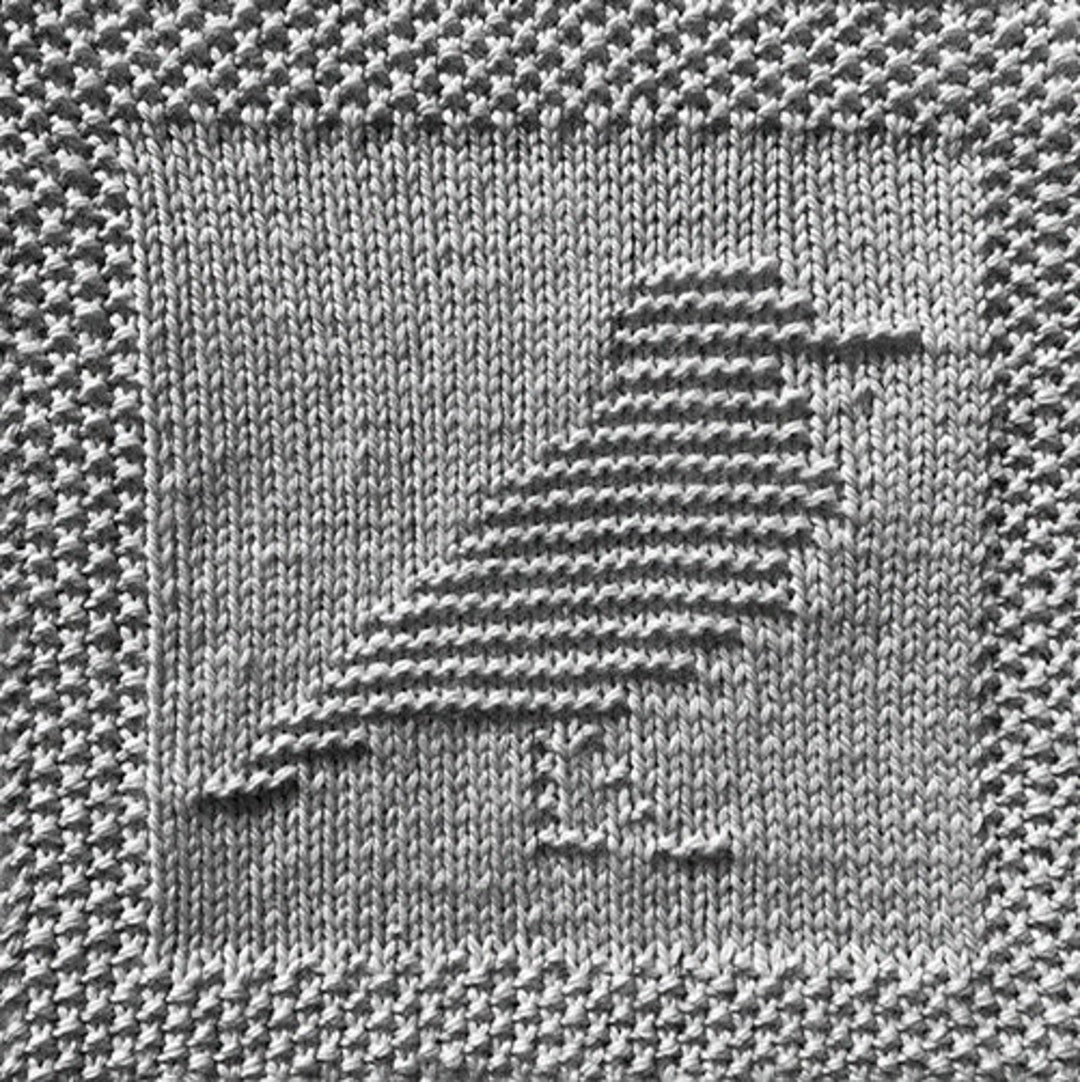 Knitting Pattern for Seagull Washcloth or Afghan Square - Etsy