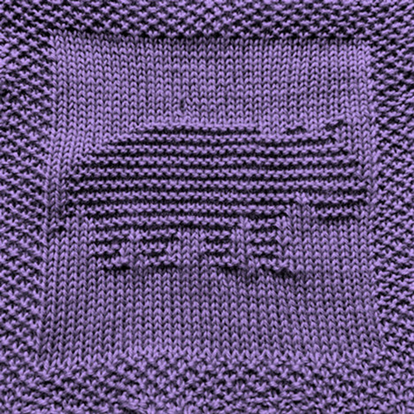 Knitting Pattern for Hippo Washcloth or Afghan Square - Etsy