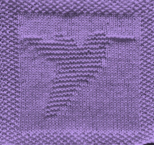 Knitting Pattern for Hummingbird Washcloth or Afghan Square | Etsy