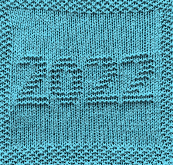 Knitting Pattern for 2022 Washcloth or Afghan Square | Etsy