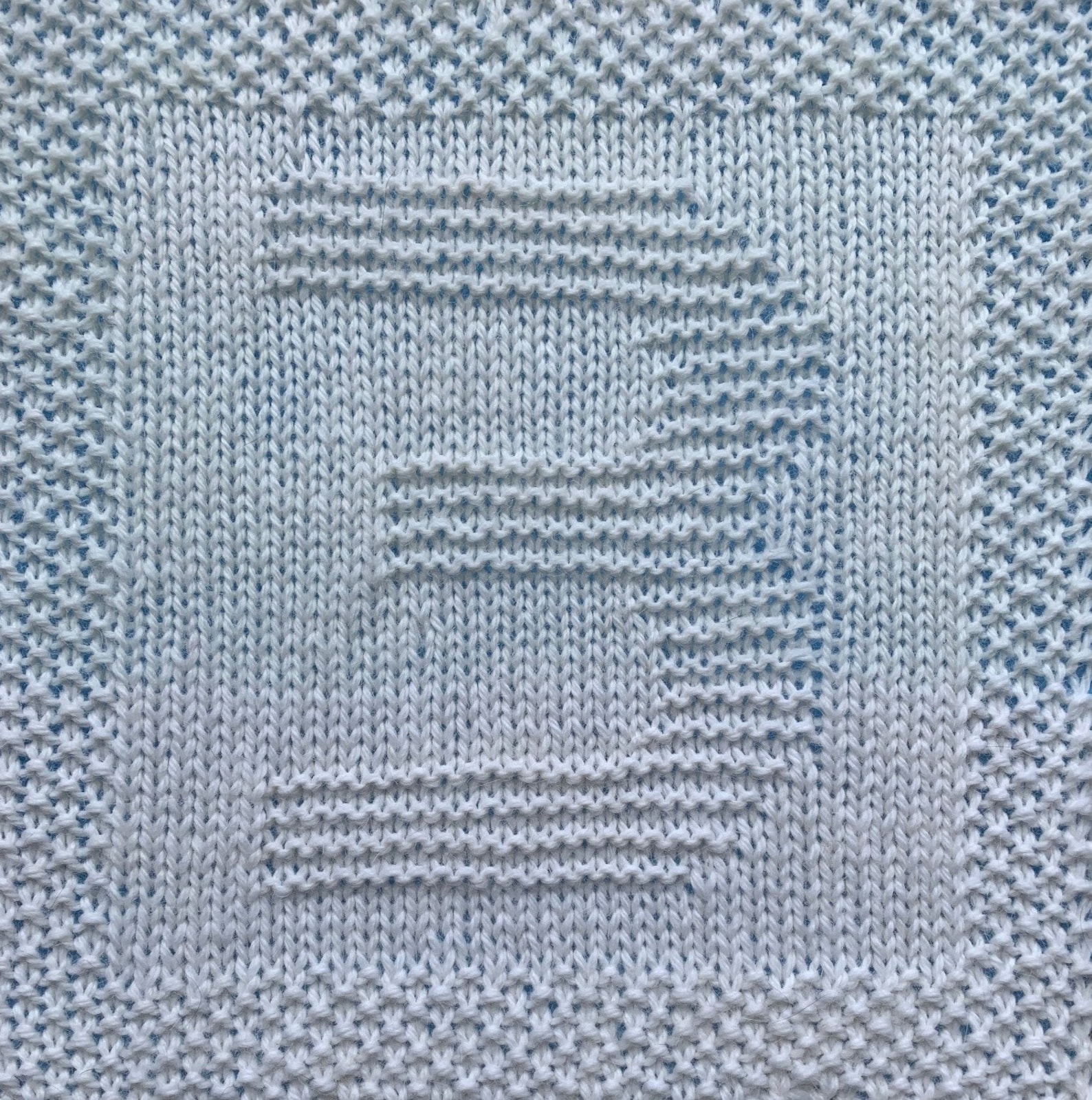 Knitting Pattern for Numbers 0-9 Washcloths or Afghan Squares | Etsy