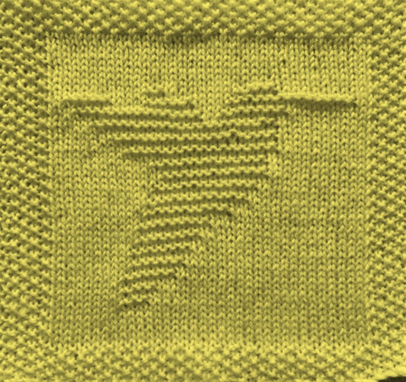 Knitting Pattern for Hummingbird Washcloth or Afghan Square | Etsy