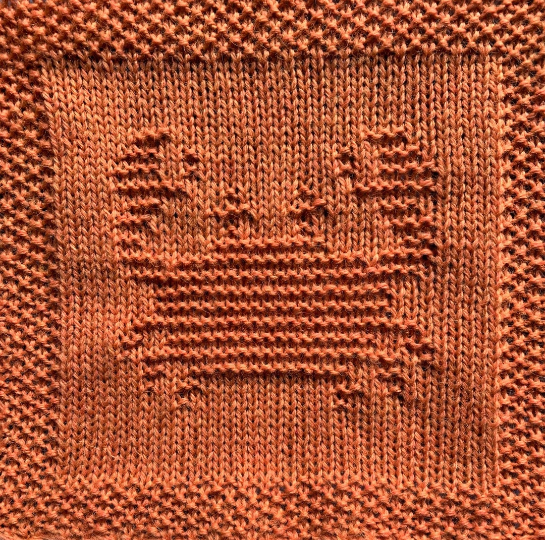 Knitting Pattern for Crab Washcloth or Afghan Square - Etsy