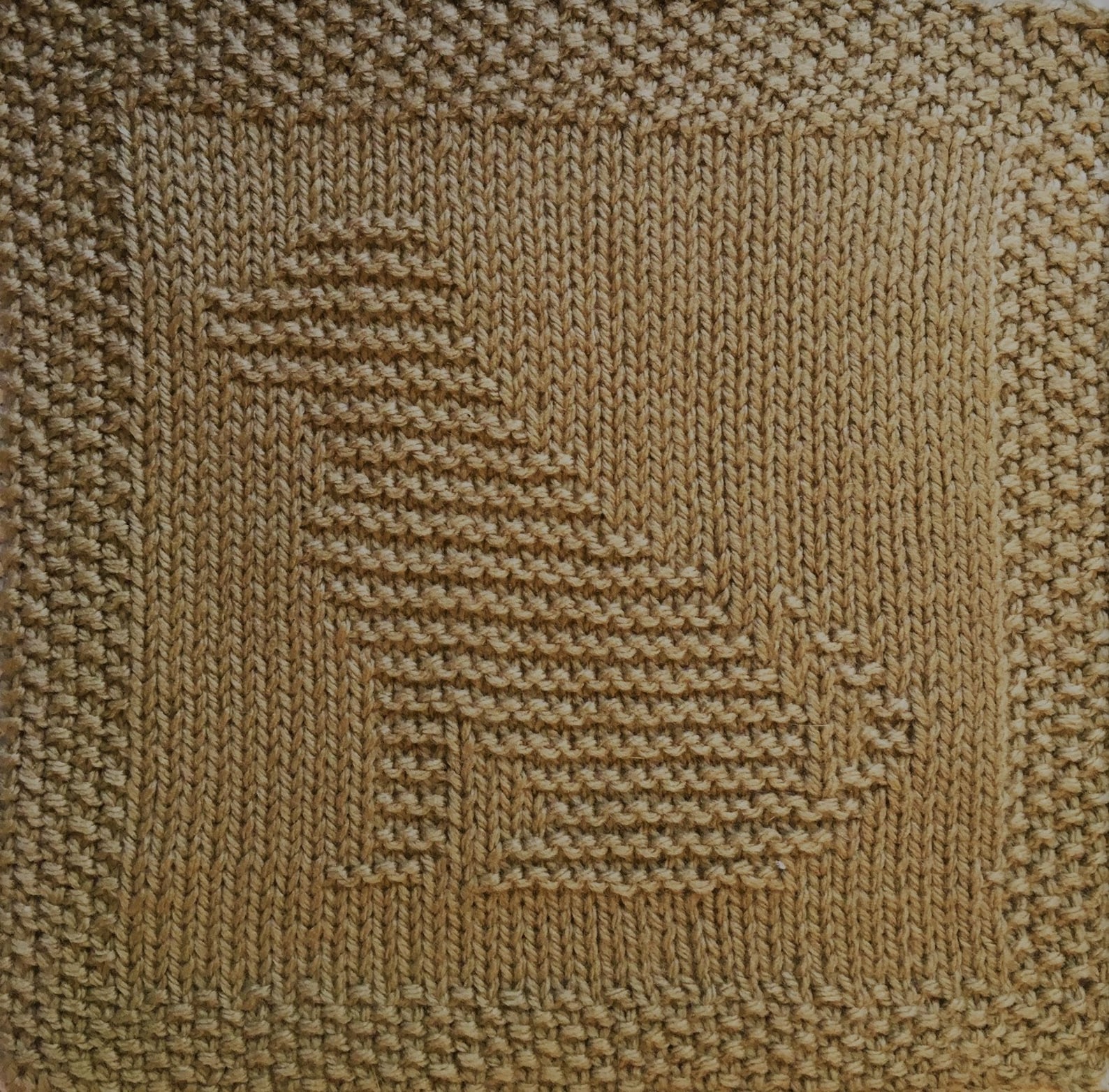 Knitting Pattern for Labrador Dog Washcloth or Blanket Square - Etsy