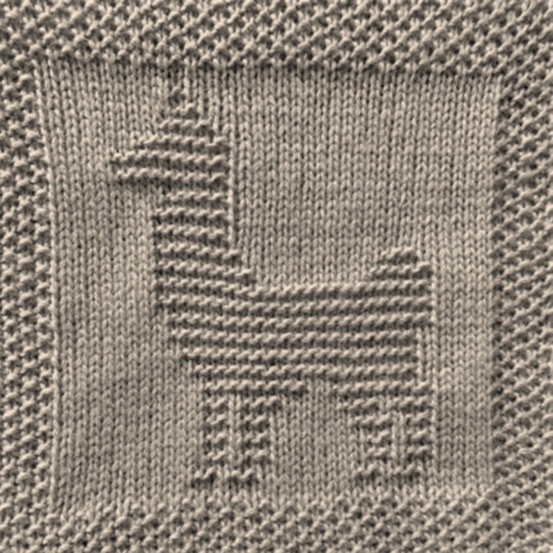 Knitting Pattern for Llama Washcloth or Afghan Square - Etsy