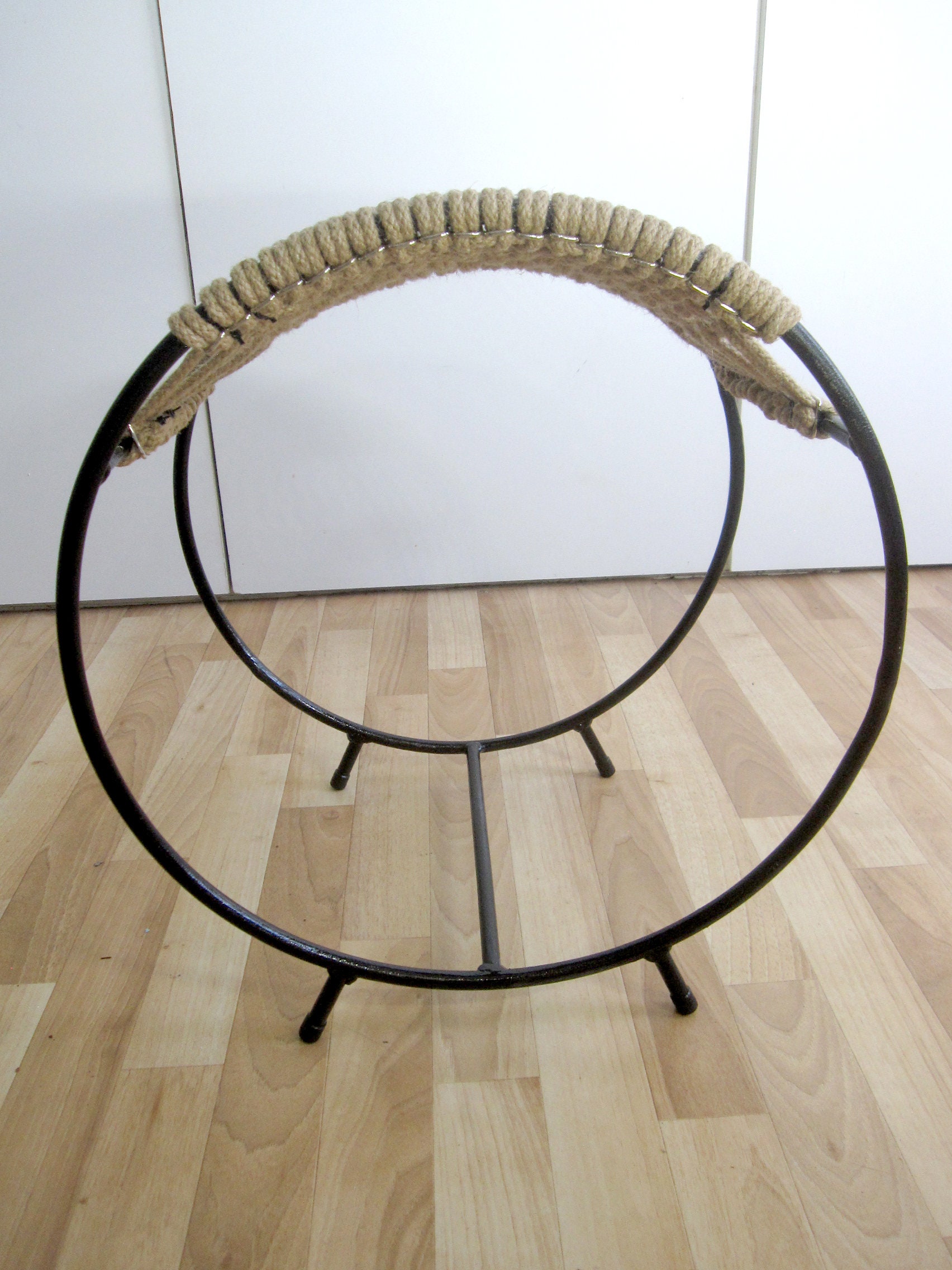 Metal Stool Double Circle Seat Metal Footstool Metal Seat - Etsy