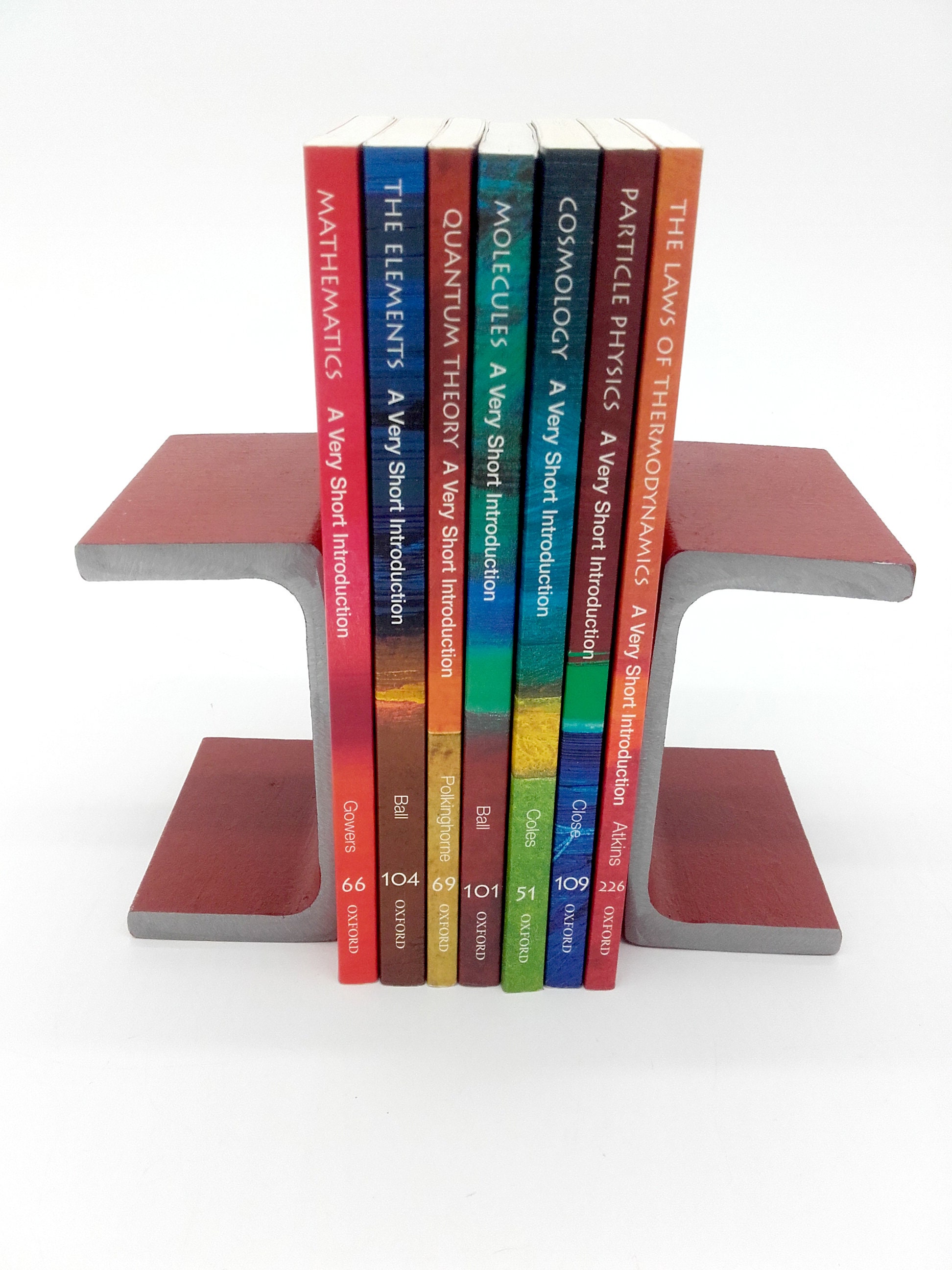 Metal Bookends Industrial Bookends Large Channel Steel - Etsy