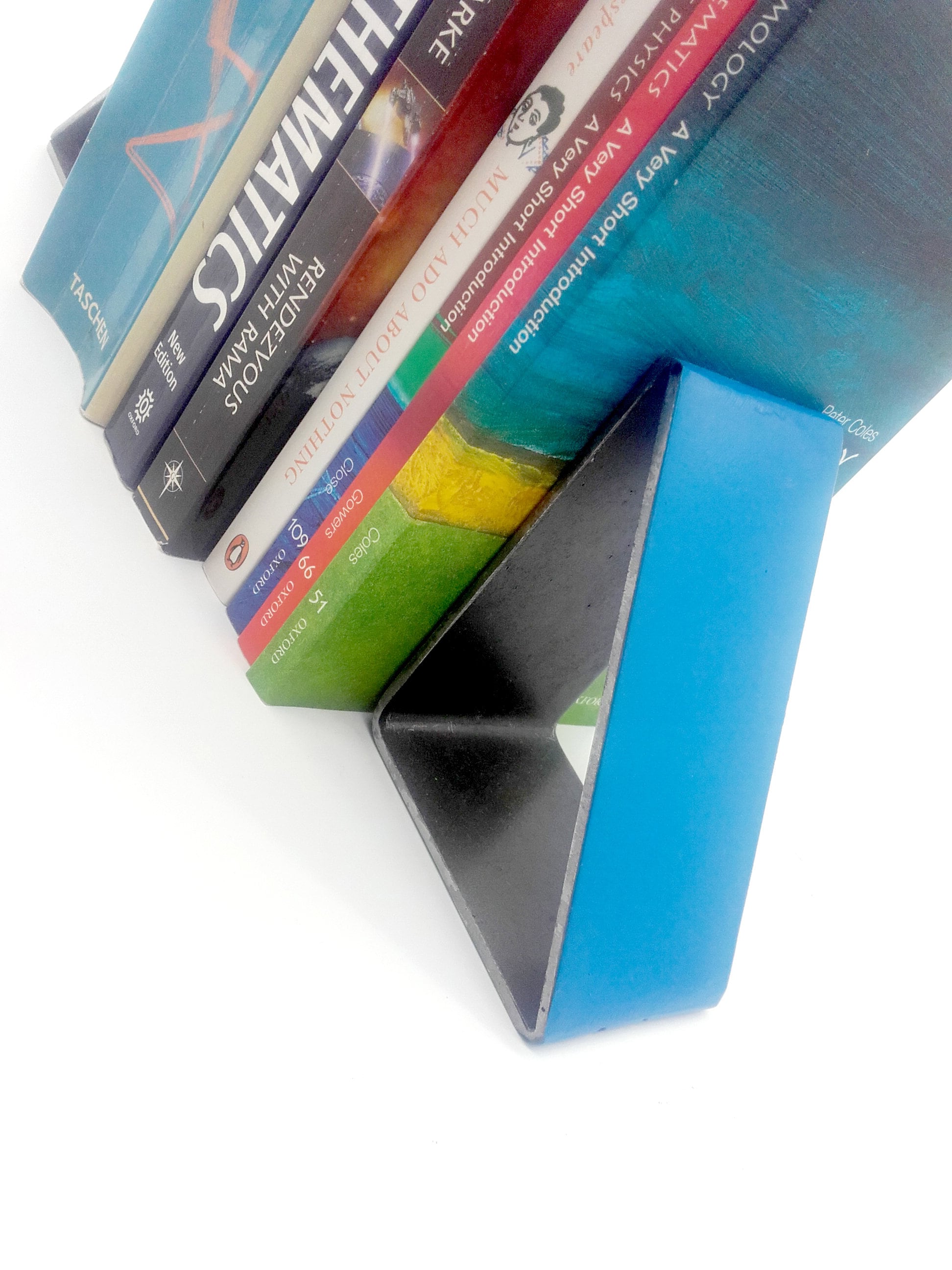 Metal Bookends Industrial Bookends Sheet Metal Steel | Etsy