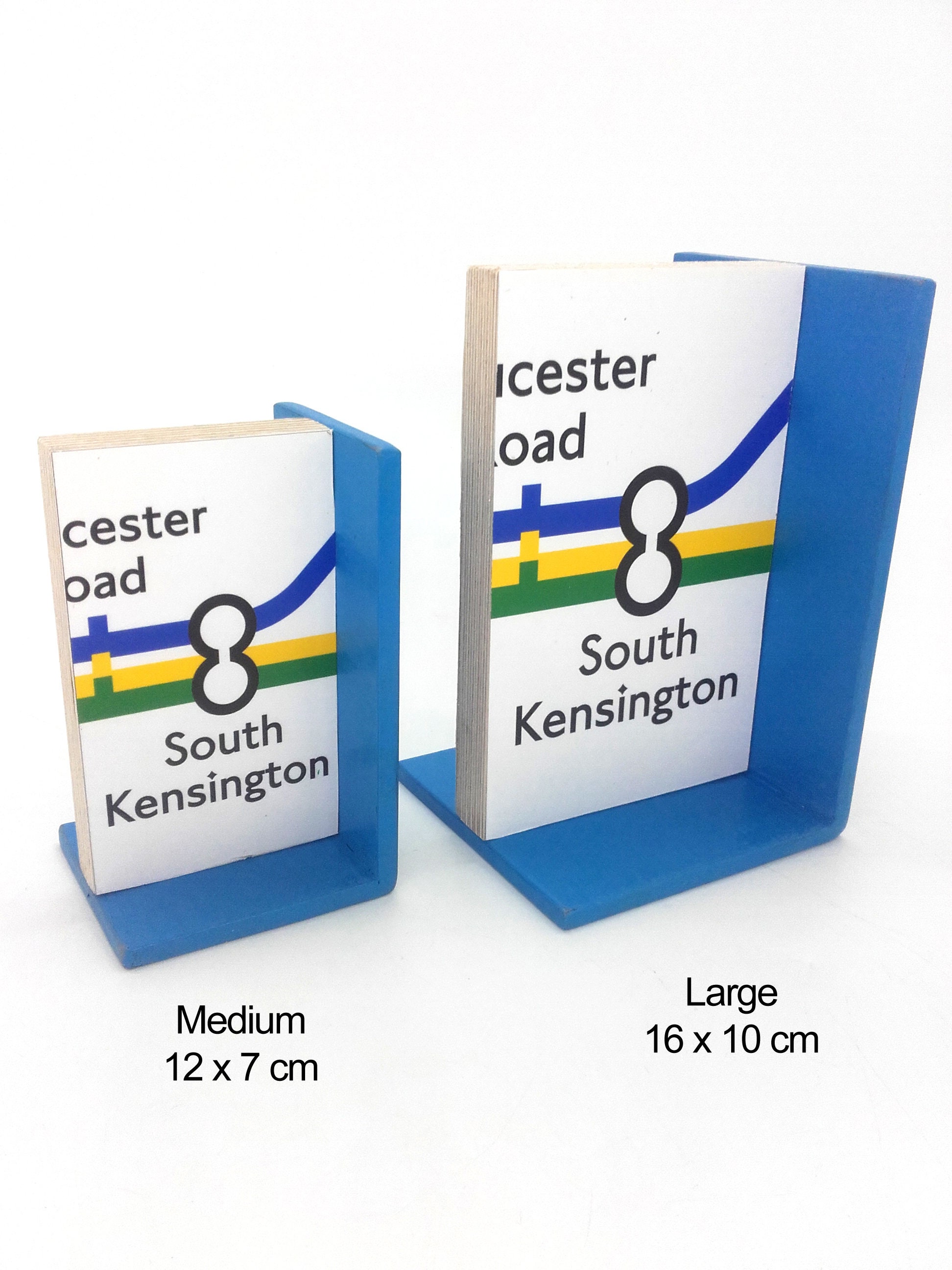 London Underground Bookend Metal Bookend Graphic Design - Etsy