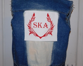 Rudeboy Crest SKA Patch. Embroidered . Ska Clothing. 2 Tone Clothing - Etsy