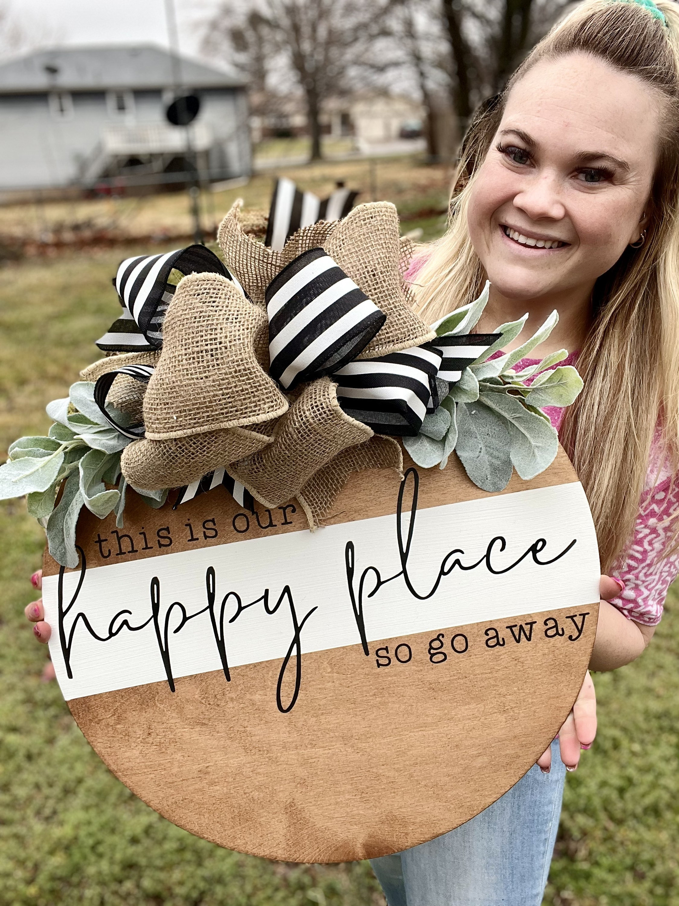Happy Place Go Away
