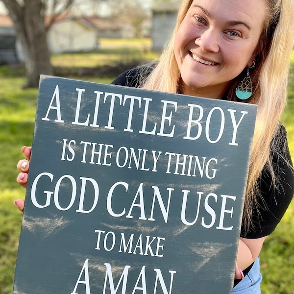 Little Boy Sign - Etsy