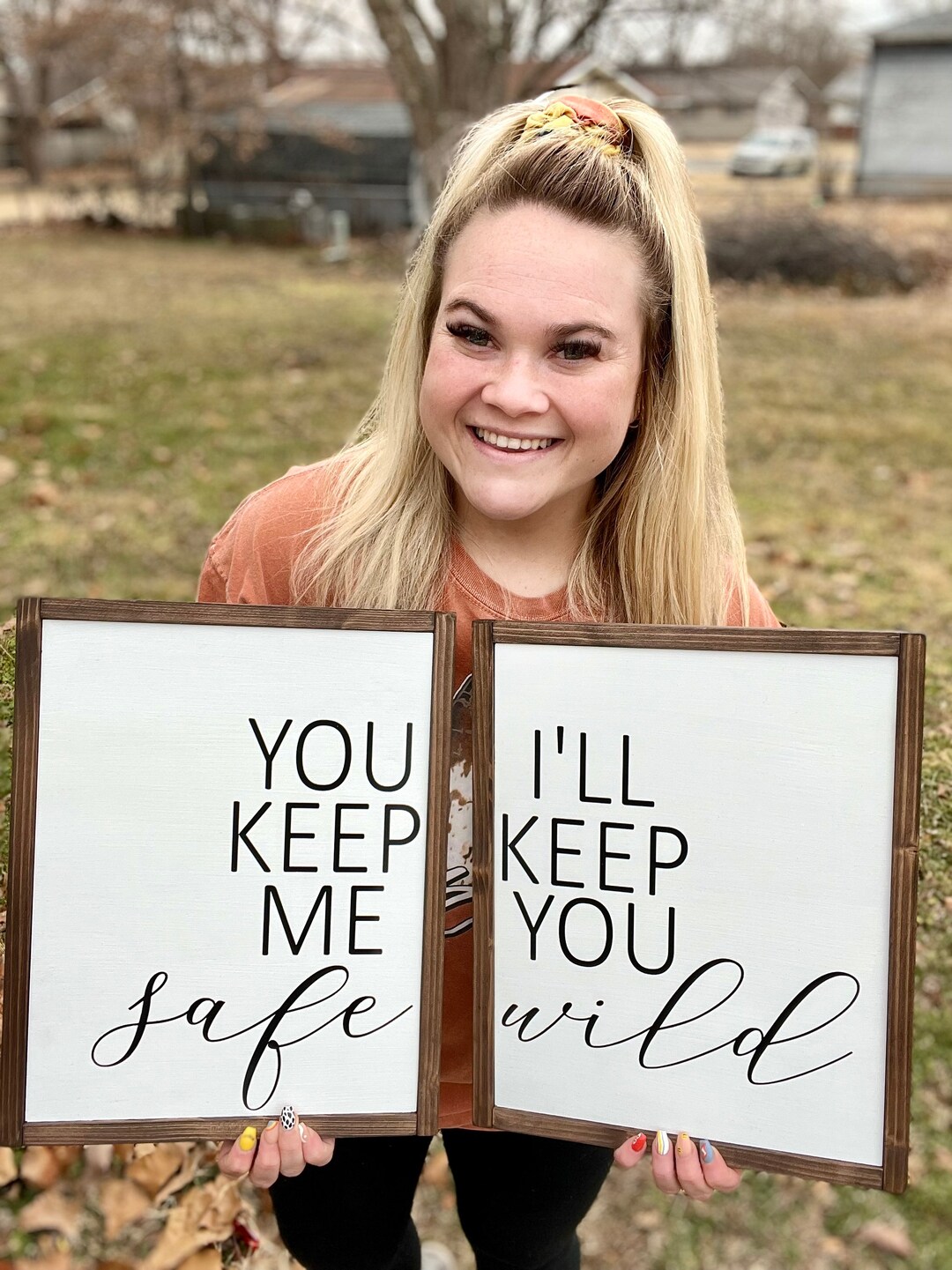 You Keep Me Safe Ill Keep You Wild | Bedroom Decor | Home Decor ...