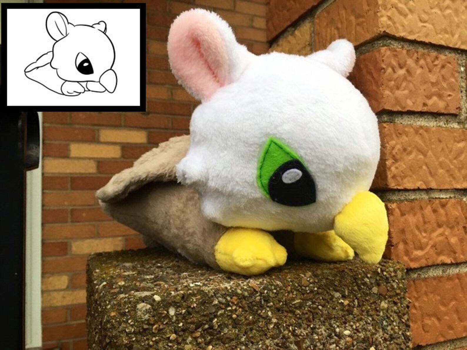 Custom Fluffy Griffin Plush MTO | Etsy