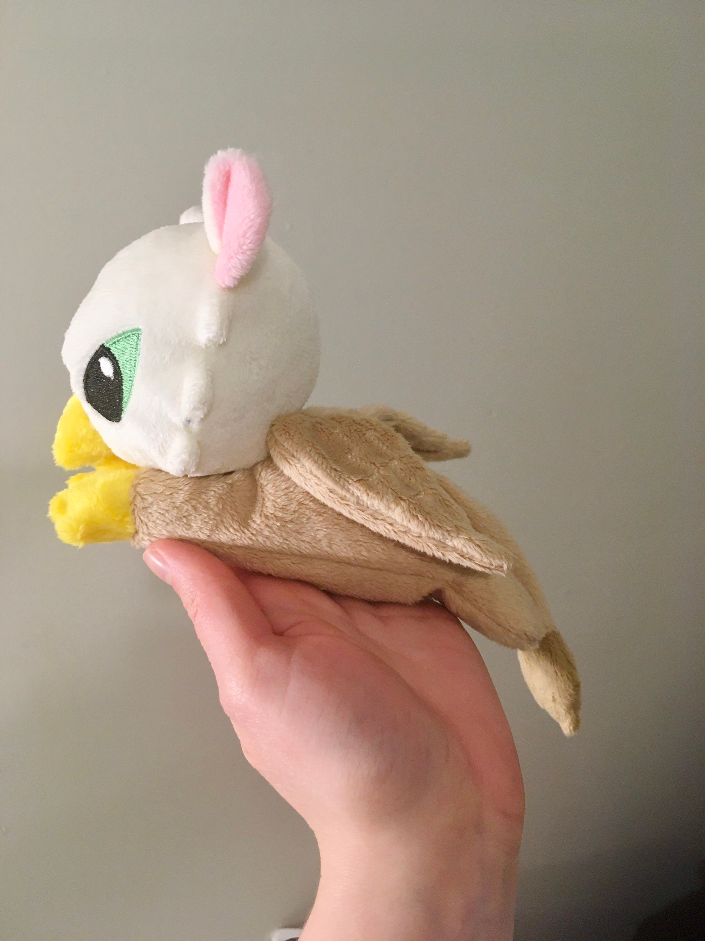 Mini Pocket Griffin Custom Colored Plush MTO - Etsy