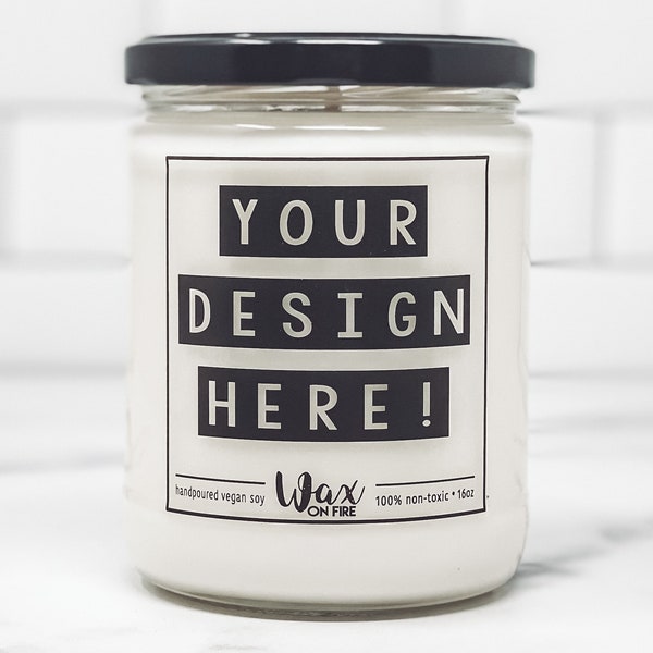 Personalized Candles - Etsy