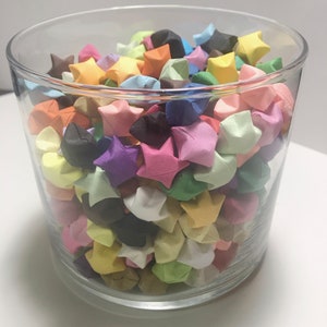 100 Origami Stars – Lucky Star Paper Decorations, Assorted Colors - Etsy