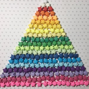 100 Origami Stars – Lucky Star Paper Decorations, Assorted Colors - Etsy