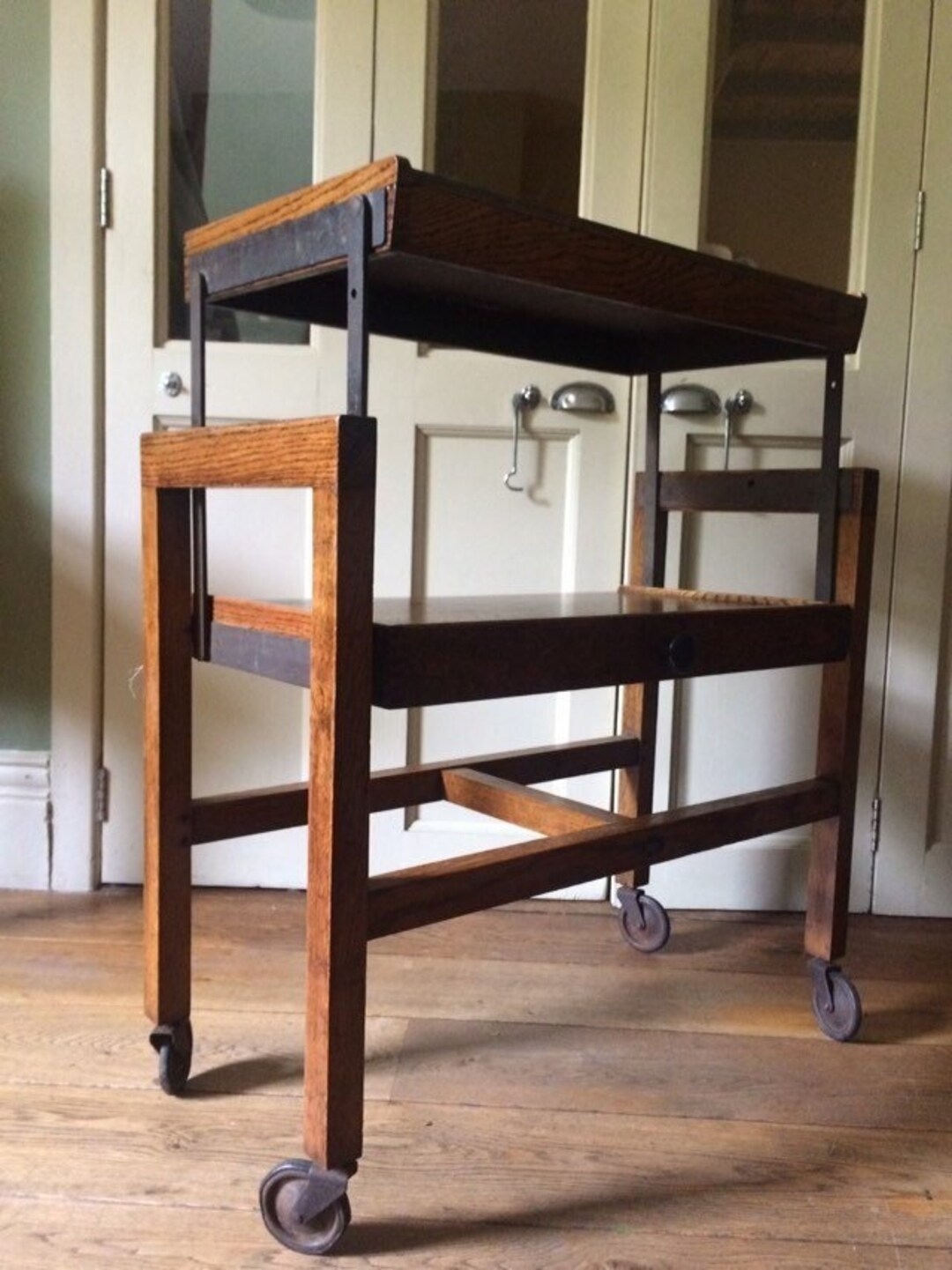 Art Deco Table and Trolley English Tea Trolley Cake Display - Etsy