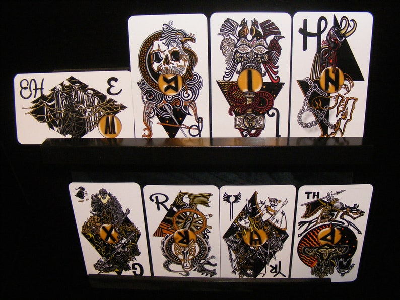 RUNE TAROT 60 Card Set - Etsy