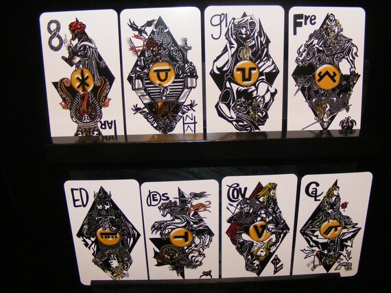 RUNE TAROT 60 Card Set | Etsy