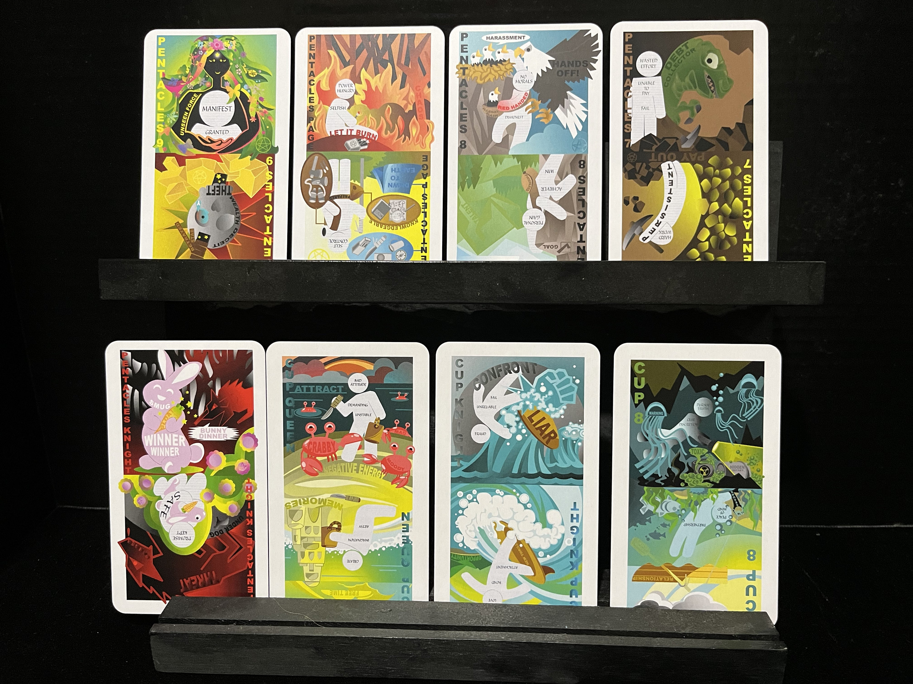 MODERN TAROT CARDS 78 Deck - Etsy