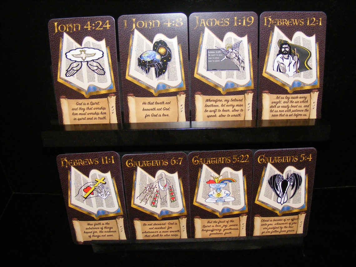 Bible Verse 78 Card Deck - Etsy