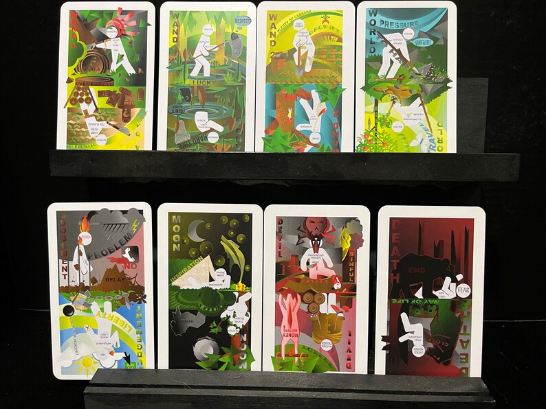 MODERN TAROT CARDS 78 Deck - Etsy