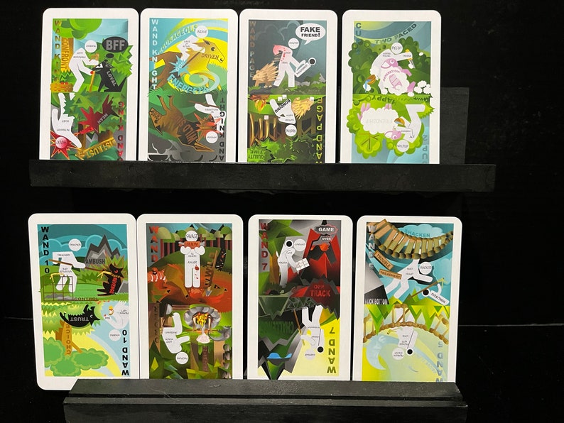 MODERN TAROT CARDS 78 Deck - Etsy