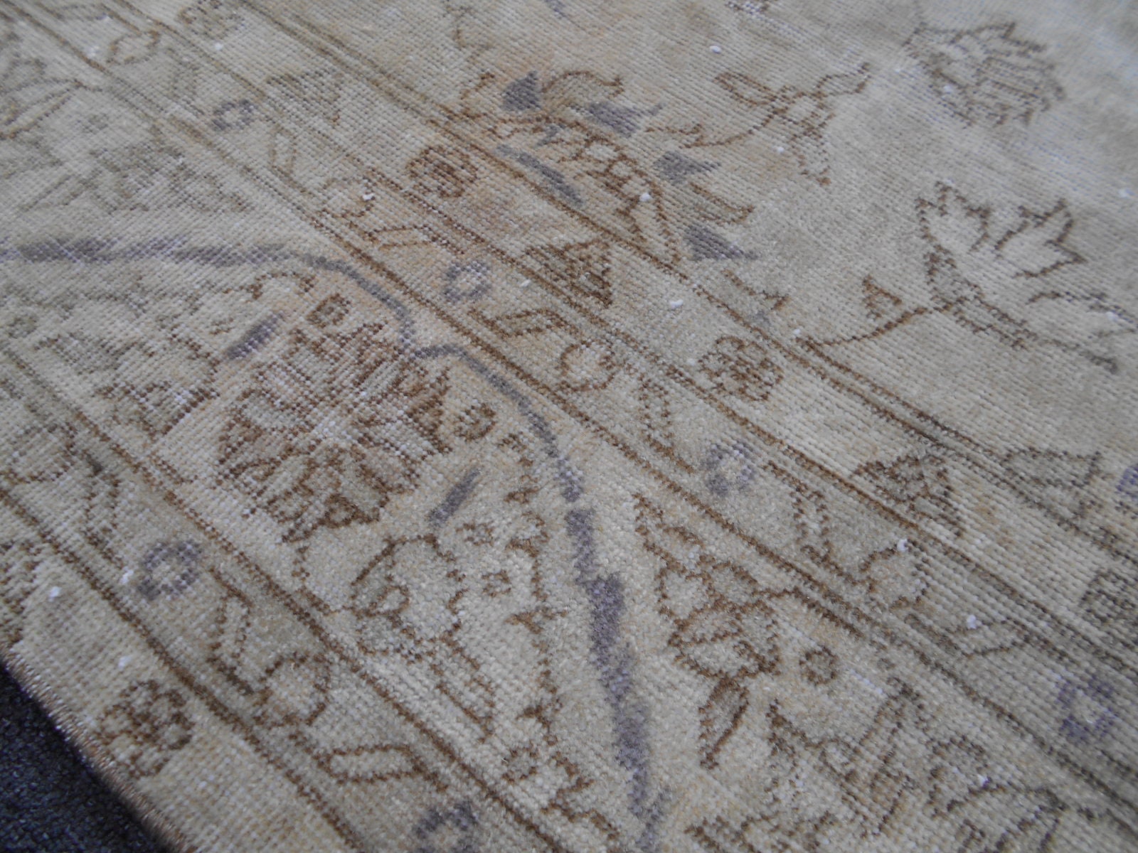 Pastel Muted Colors Rustic Decorative Shabby Rugoushak - Etsy