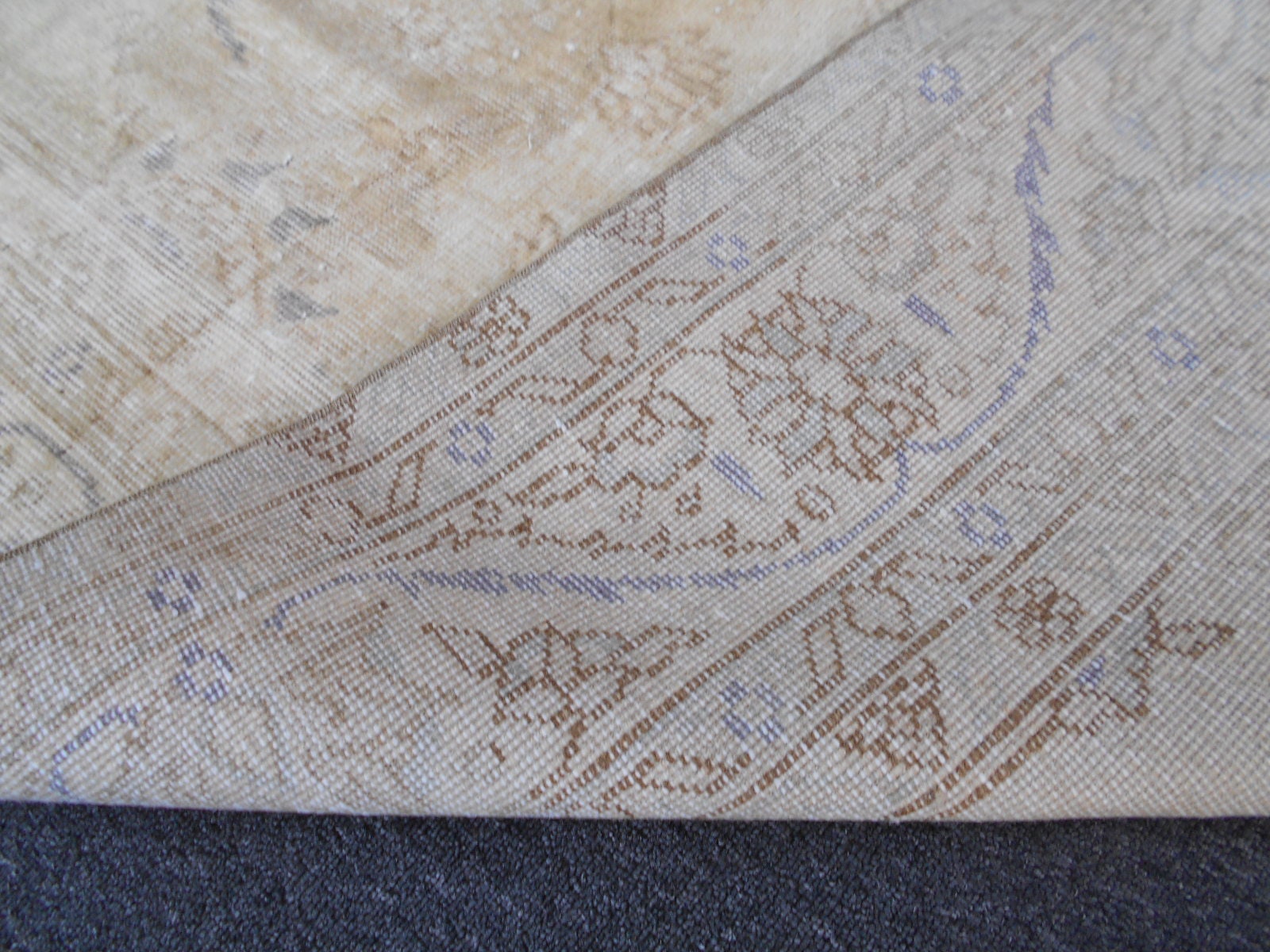 Pastel Muted Colors Rustic Decorative Shabby Rugoushak - Etsy