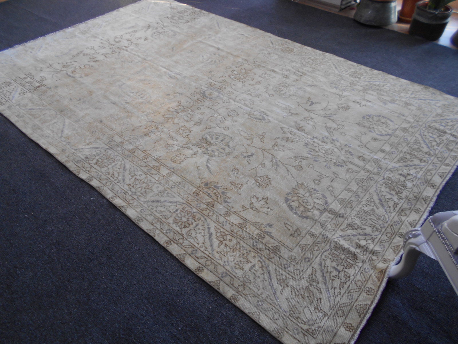 Pastel Muted Colors Rustic Decorative Shabby Rugoushak - Etsy