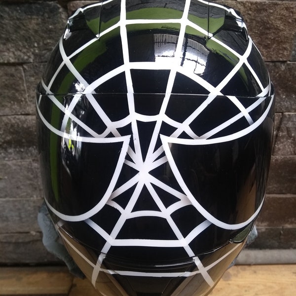 Spiderman Motorcycle Helmet - Etsy