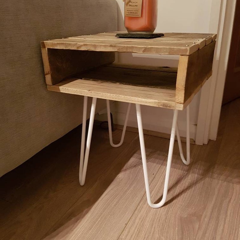 Upcycled Side Table - Etsy UK
