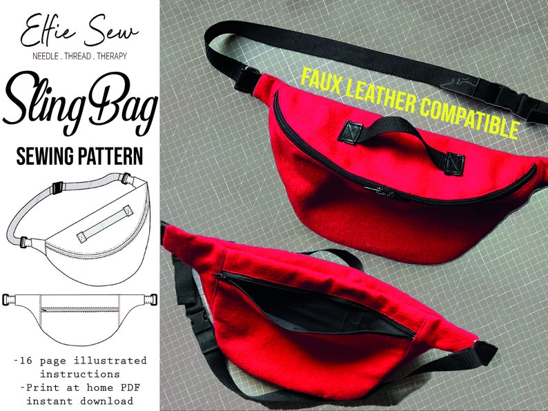 Free Sewing Pattern For Bum Bag at Blair Martin blog