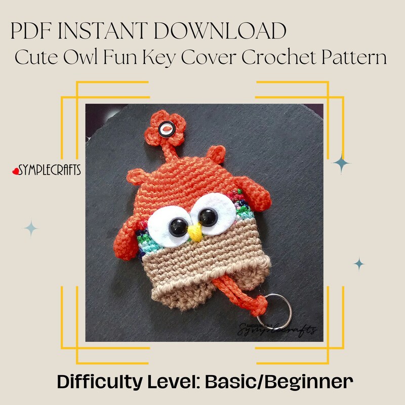 Crochet Key Holder - Etsy