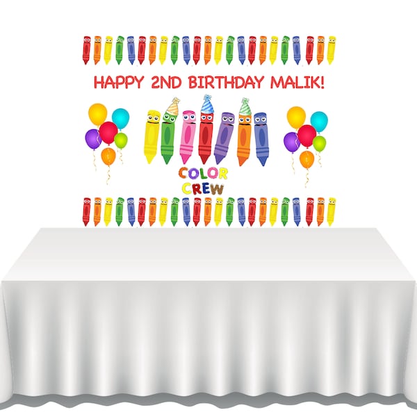 Color Crew Backdrop - Etsy