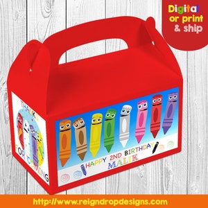 Color Crew Inspired Gable Box - Etsy