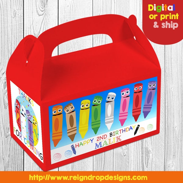 Color Crew Birthday - Etsy