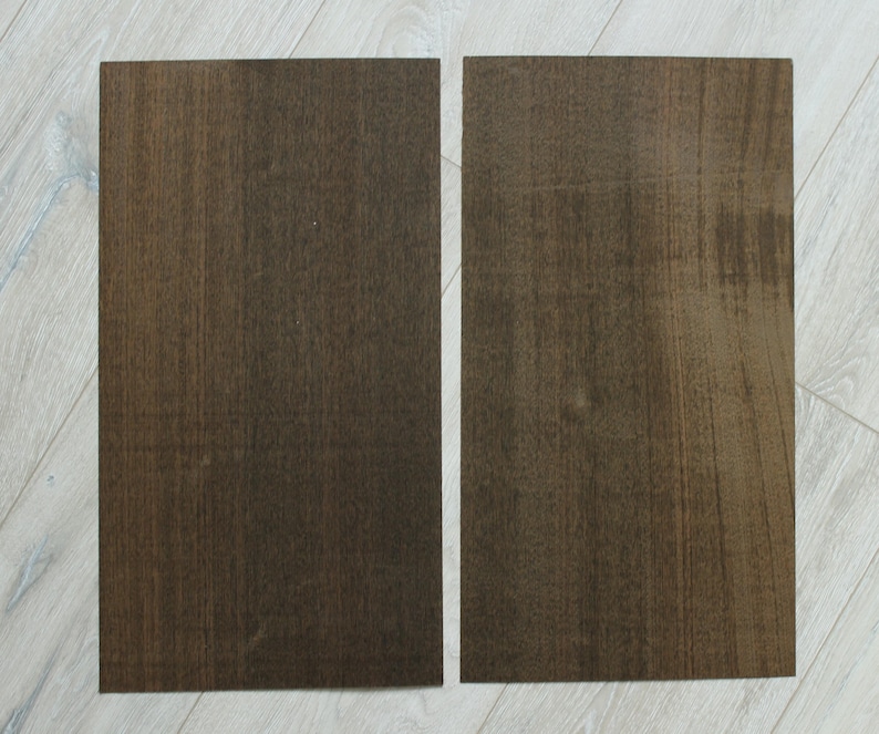 Ipe Wood Veneer Sheets (2 in a Pack): Brazilian Walnut, 47x24 Cm (~18.5 ...